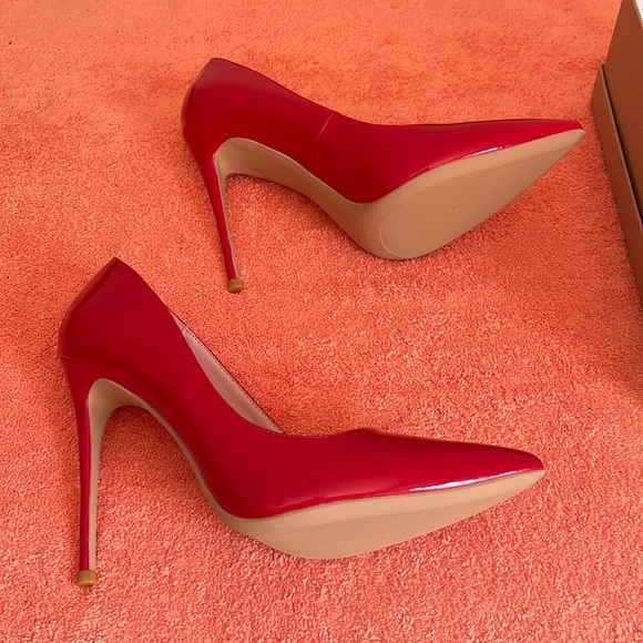 Genshuo | Shoes | Genshuo Red Stilettos | Poshmark